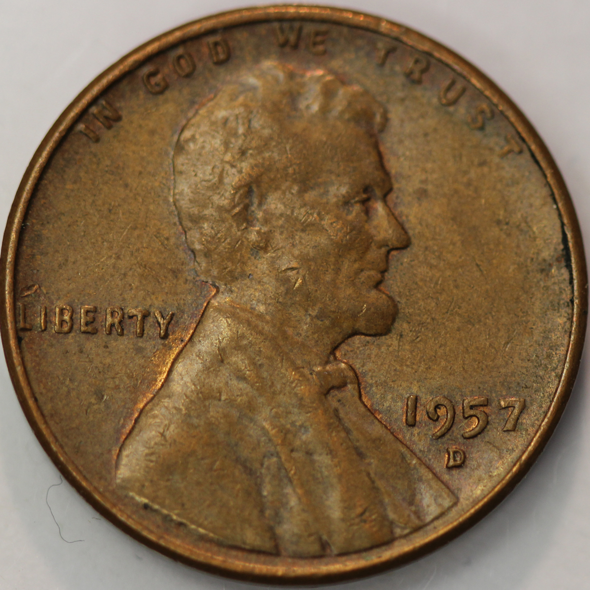 1957 D Lincoln Wheat Cent Penny Extra Fine XF EBay 1957 D Lincoln Wheat Cent Penny Extra Fine XF EBay