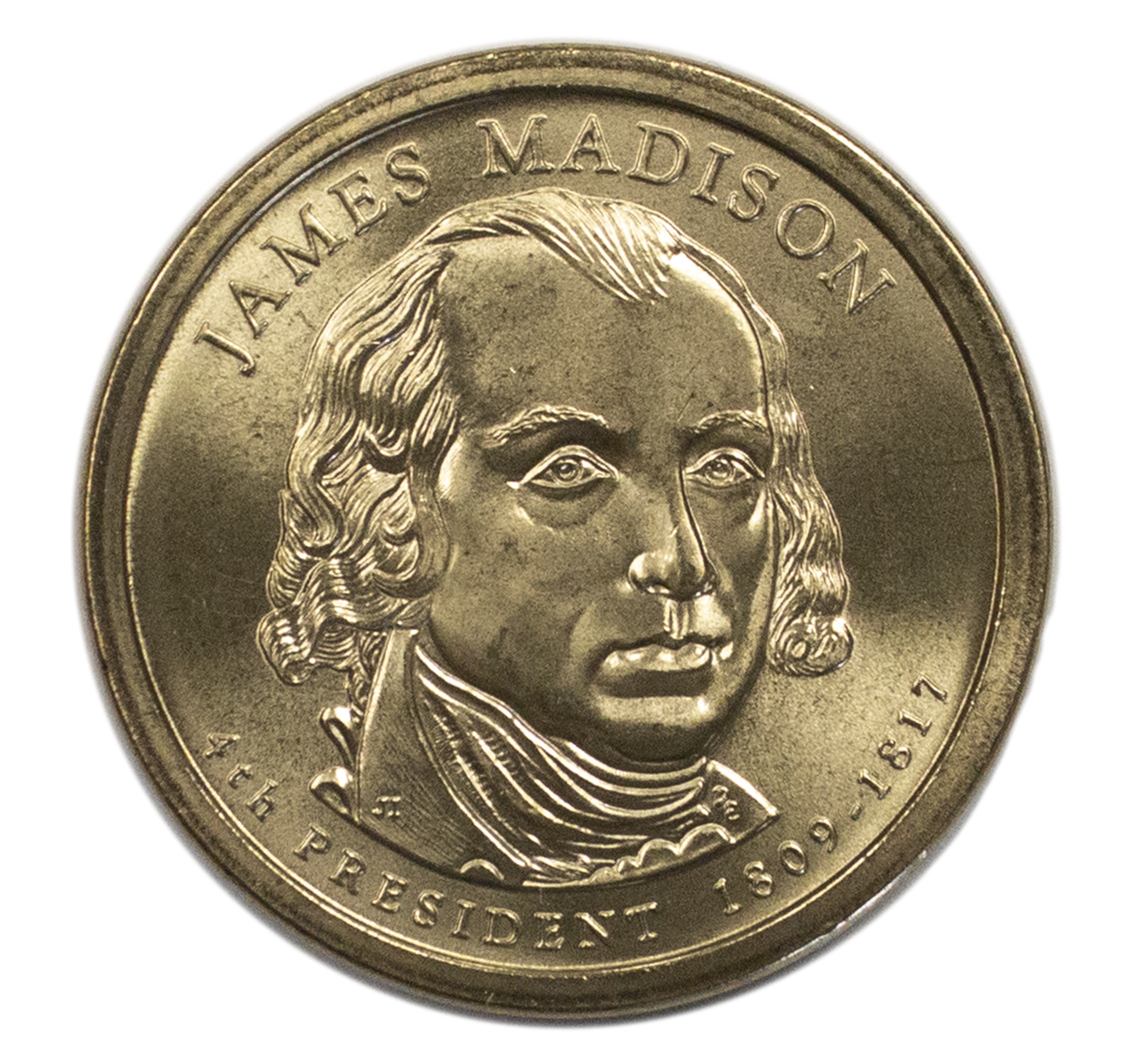 2007 -D James Madison Presidential Dollar BU Clad US Coin | eBay