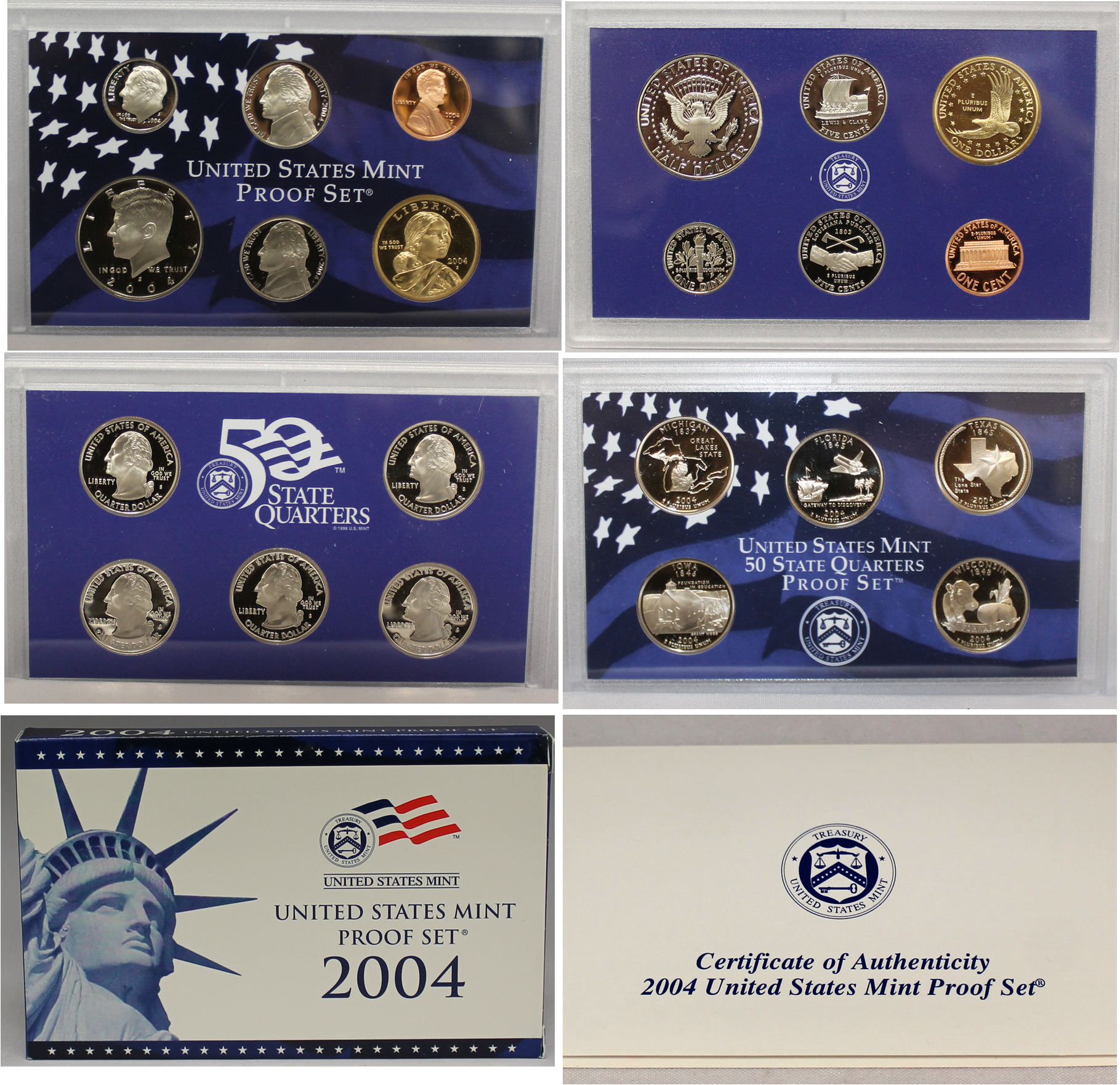 2004 S US Mint Proof Set OGP - 11 Coins for sale online | eBay